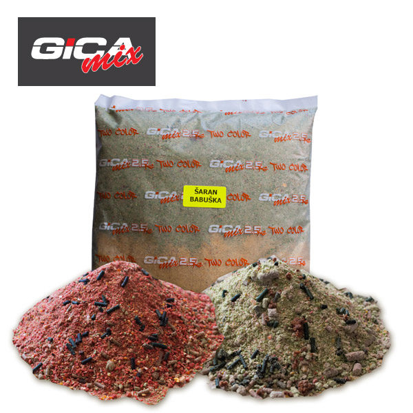 Gica Mix primama Two Colors- Šaran- Babuška 2,5kg