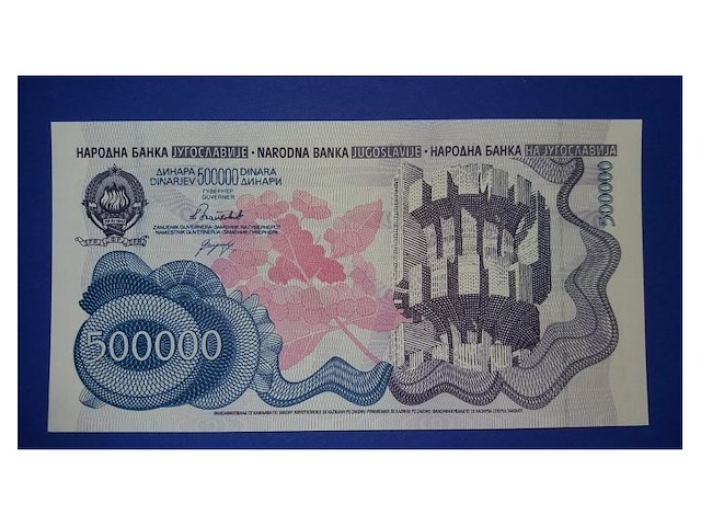 500 000 dinara 1989g.