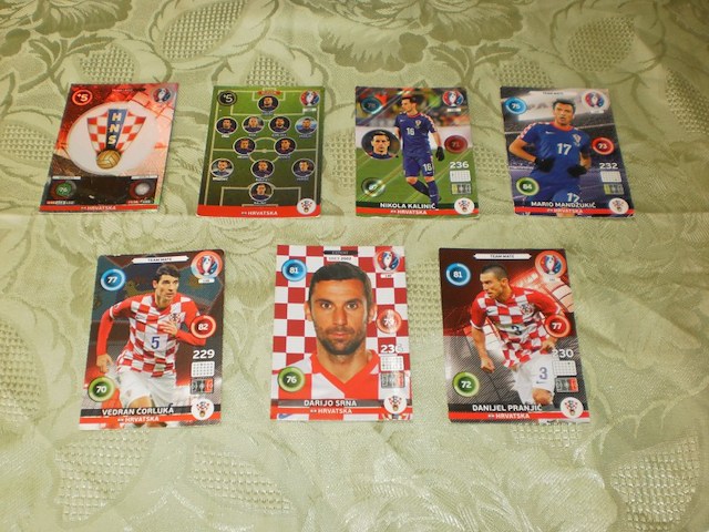 EURO 2016 - Panini - Adrenalin XL kartice - Hrvatska