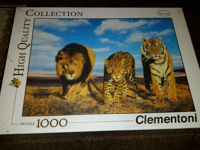 Puzzle 1000, Animals , U CELOFANU