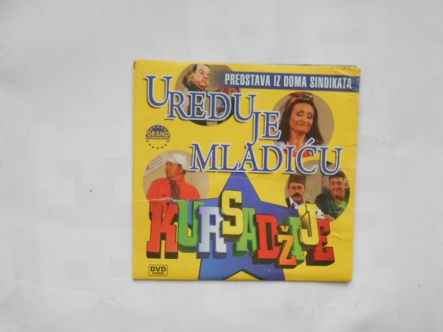 GRAND DVD - Kursadžije , u redu je mladiću,predstava