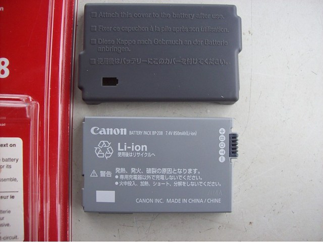 Canon baterija nova BP-208  orginal - 850 mAh