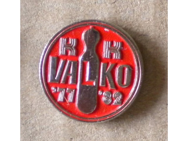 Kuglanje `KK Valko 1977-1982`