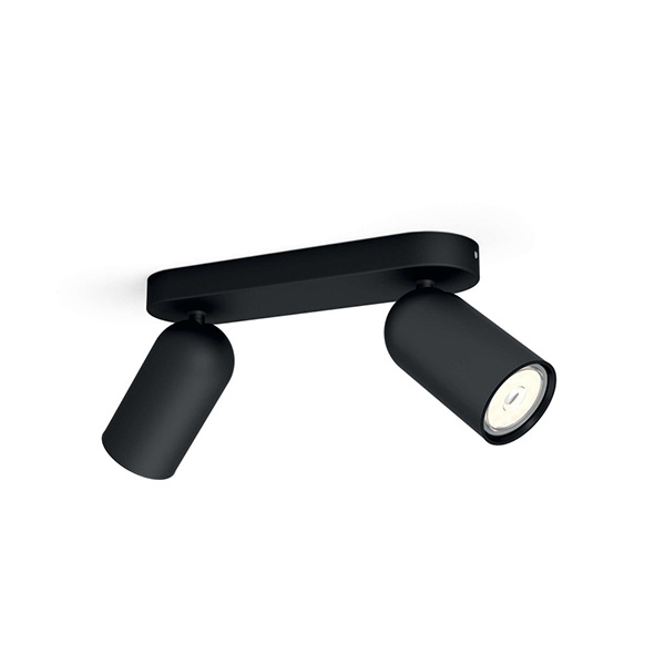 Spot svetiljka Pongee crna max.2x10W 50582/30/PN