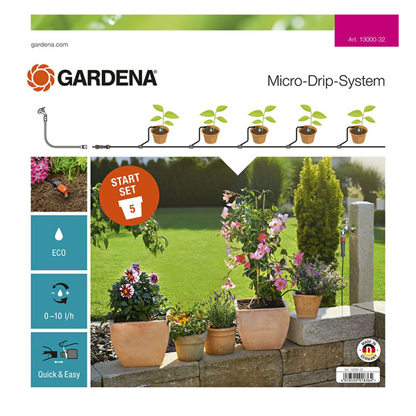 Kap po kap start set za saksije Gardena GA 13000-32