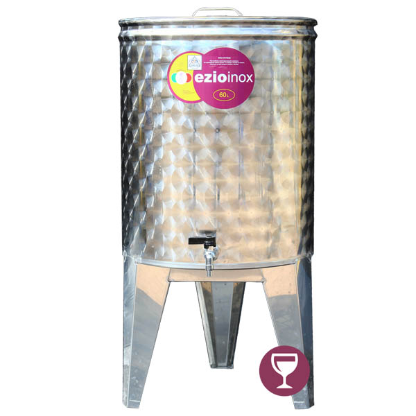 Inox bačva za vino 60l – 2375