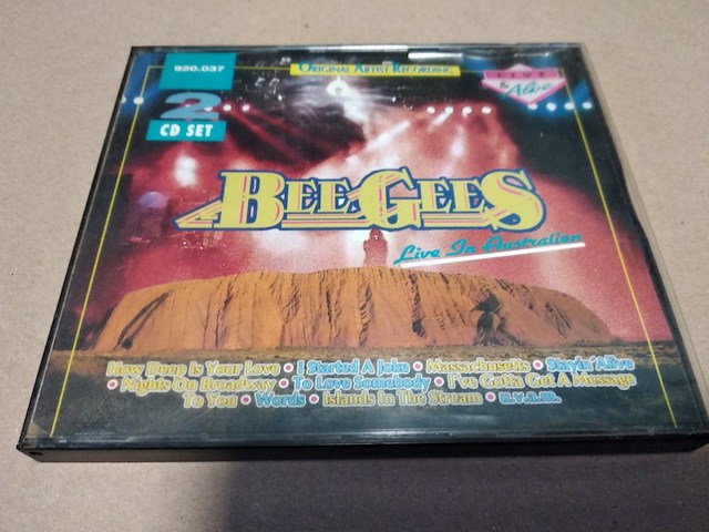 Bee Gees ‎– Live In Australien (mint)
