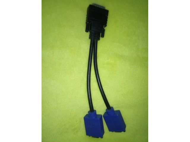 Kabel Adapter DMS-59 na 2 x VGA ODLIČAN za VideoBim