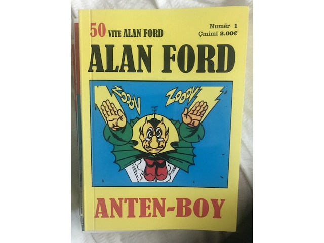 Alan Ford 1 - Antenboj - na albanskom