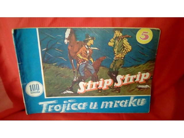 Trojica u mraku  strip strip 5