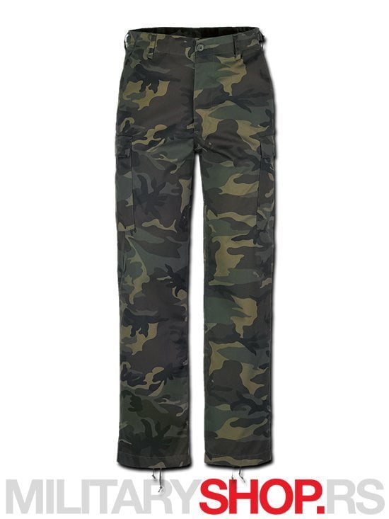 Woodland maskirne Pantalone Brandit ranger