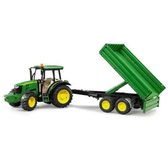 Traktor John Deer 5115 M sa prikolicom BRUDER