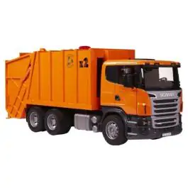 Kamion Scania djubretarac oranž 404 BRUDER