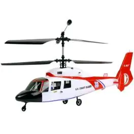 Helikopter na daljinsko upravljanje 2.4Ghz RTF Dauphin beli E-SKY