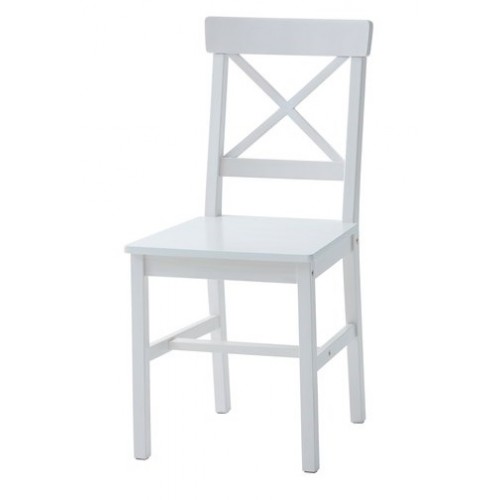 Trpezarijska stolica bela W