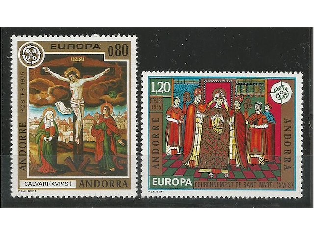 Andoda(FR),Europa CEPT 1975.,čisto