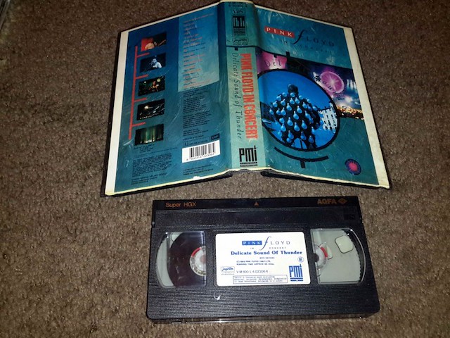 Pink Floyd - Delicate sound of thunder VHS