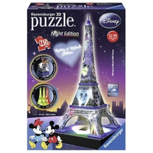 Ravensburger 3D puzzle - Disney Ajfelov toranj (RA12520)