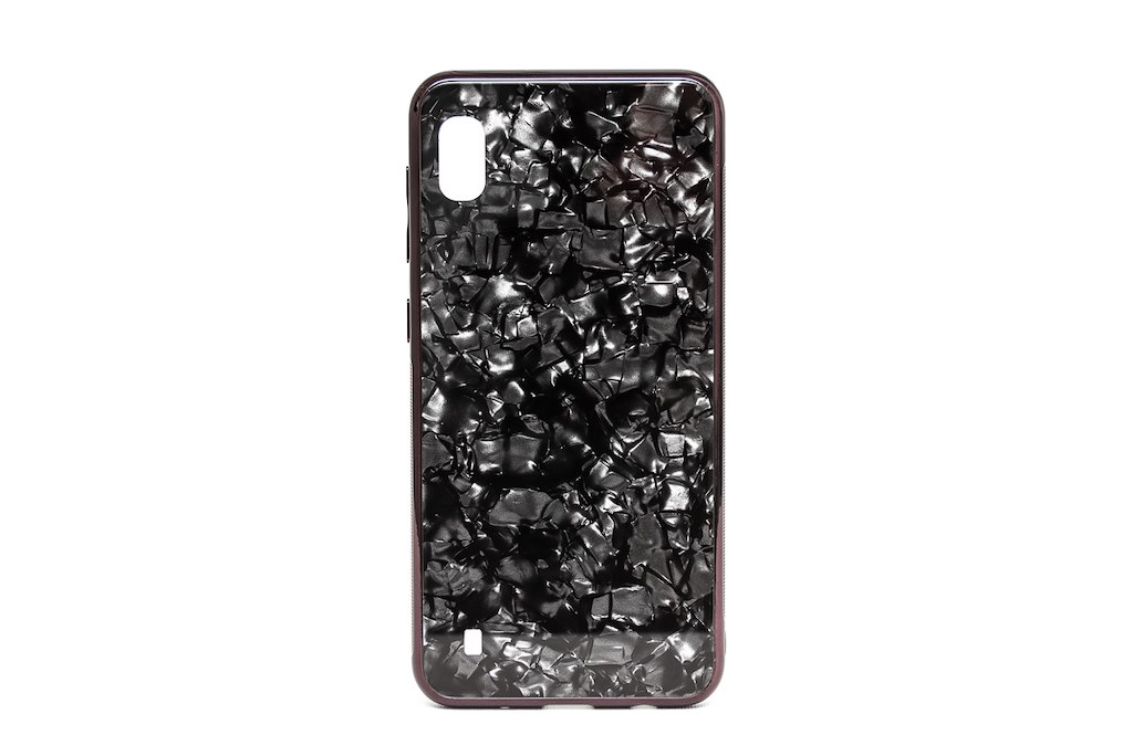 TPU MARBLE za SM-A107F (Galaxy A10s) crna