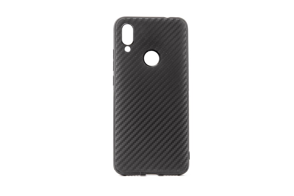 TPU CARBON 0,3mm za Redmi 7 (black)