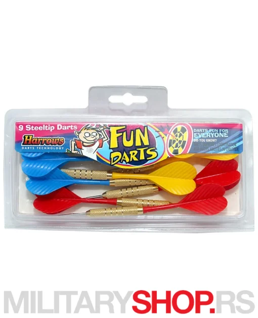 Set mini strelica za pikado Fun Darts