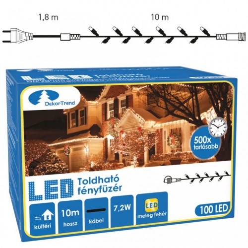 Novogodišnje LED lampice za spoljnu i unutrašnju upotrebu 10 m