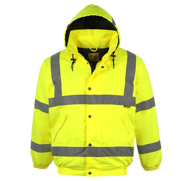 British police fluo gore-tex jakna