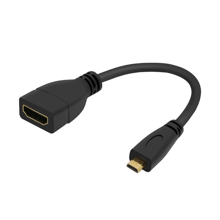 Kabl HDMI AF - HDMI DM micro, 0.15m