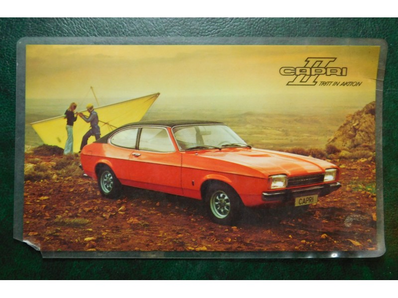 Dzepni kalendar - FORD CAPRI 1974 - Nemačka