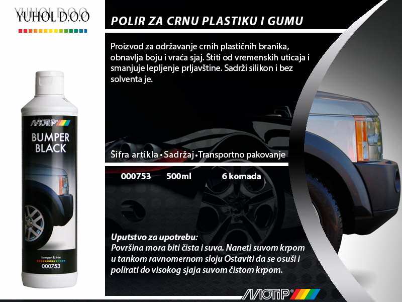 POLIR ZA CRNU PLASTIKU