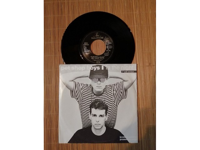 Pet Shop Boys ‎– In The Night (7` Edit Version) - PROMO