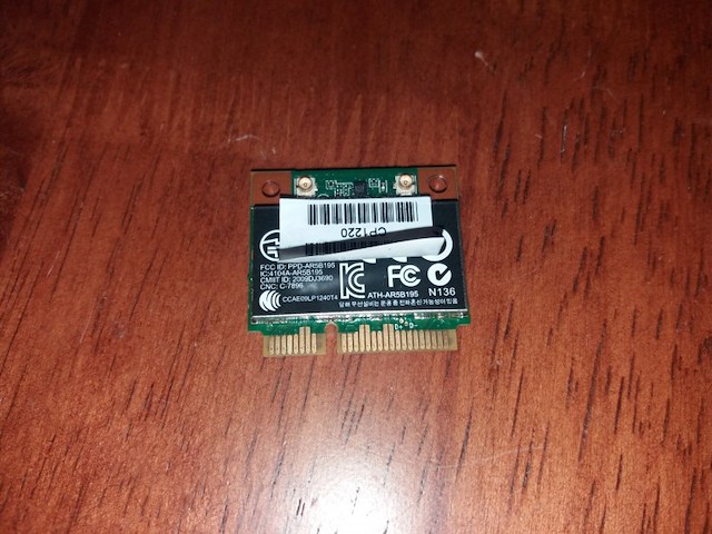 Wireless kartica AR5B195 , skinuta sa HP 635 laptopa