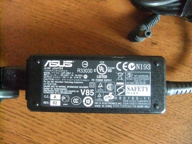 Asus adapter 12V 3A ORIGINAL + GARANCIJA!