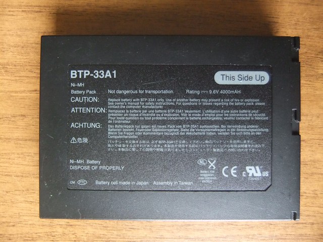 Acer baterija za laptop BTP-33A1 ORIGINAL