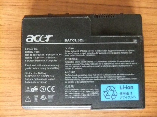 Acer baterija za laptop BATCL32L ORIGINAL