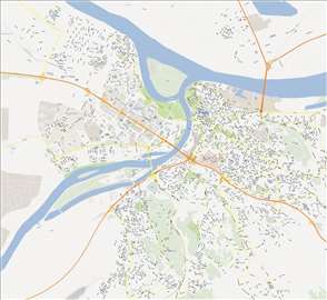 Vektorska mapa Beograda