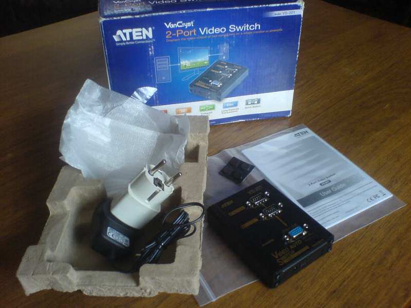 Aten 2-Port Video Switch VS-201 FULL + GARANCIJA!