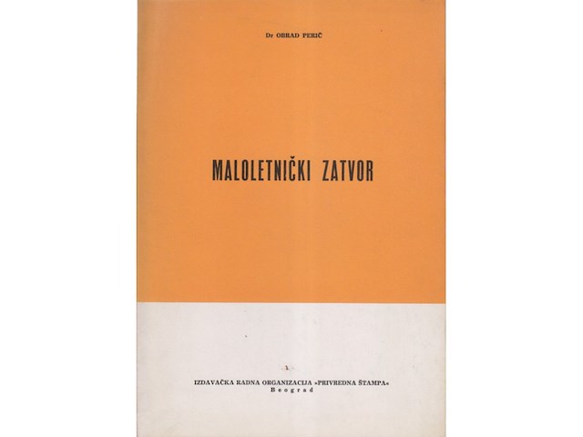 MALOLETNIČKI ZATVOR