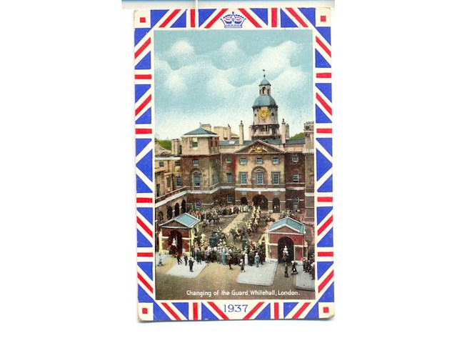 Razglednica Velika Britanija London 1937, retka