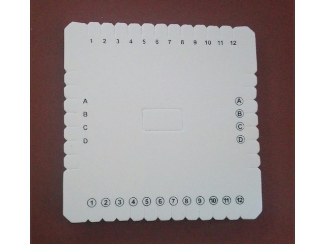 *X540- kumihimo disk, kvadratni/kom