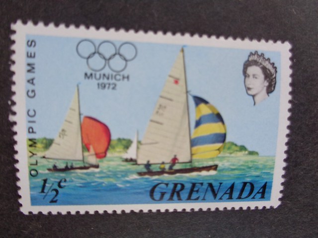 razno 3742 olimp 1972 jedrenje