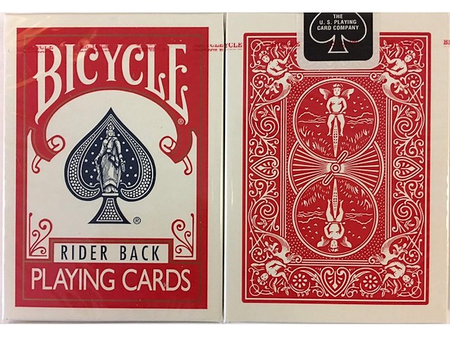 Bicycle rider back 808 RED