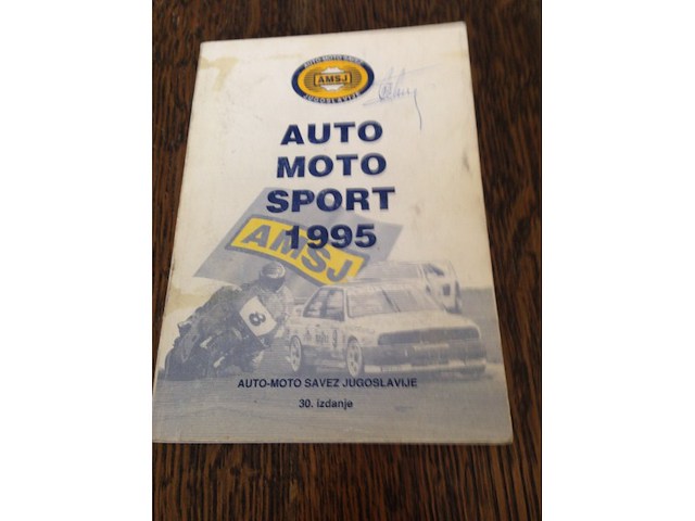 Auto moto sport - pravilnik za 1995.god.