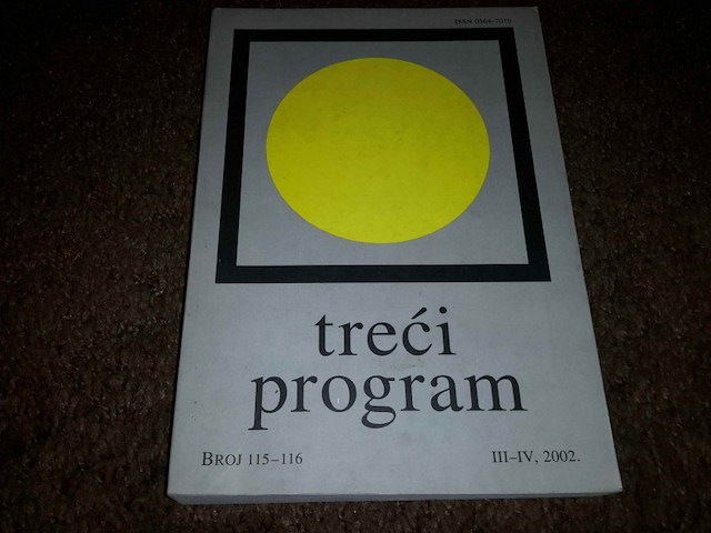 Treci program broj 115-116