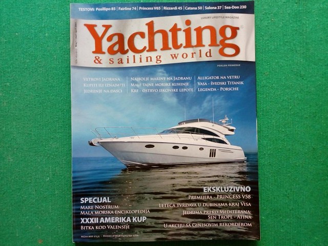YACHTING &;;; sailing world  Broj 1 / mart-april 2007.