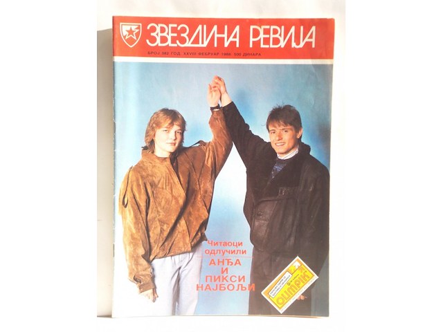 Zvezdina Revija 382 februar 1988.