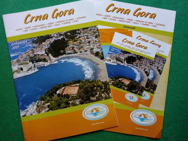 Crna Gora turistički katalog  Letovanje 2007