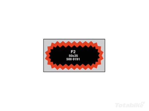 ”Tip top” flekice “f2” 100kom/pak 23x50mm