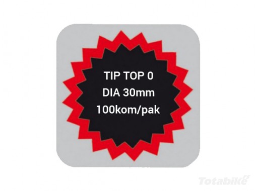 TIP TOP flekice 0, DIA 30MM, 100kom/pak