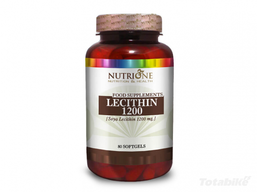 NUTRIONE Soy Lecithin 1200 mg 80 gel kapsula